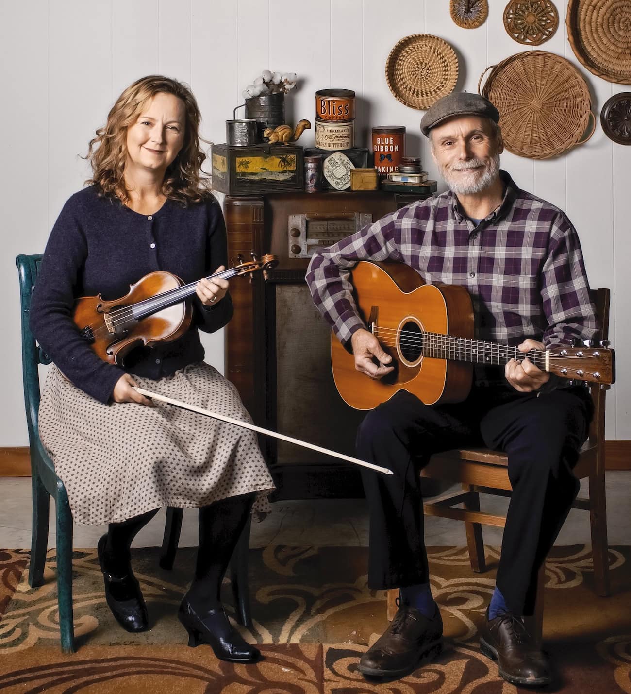Erynn Marshall and Carl Jones at Mabry Mill | Blue Ridge Music Center